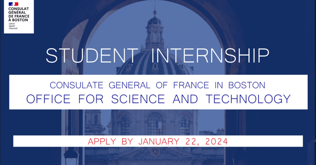 Student Internship - Office for Science and Technology | French ...