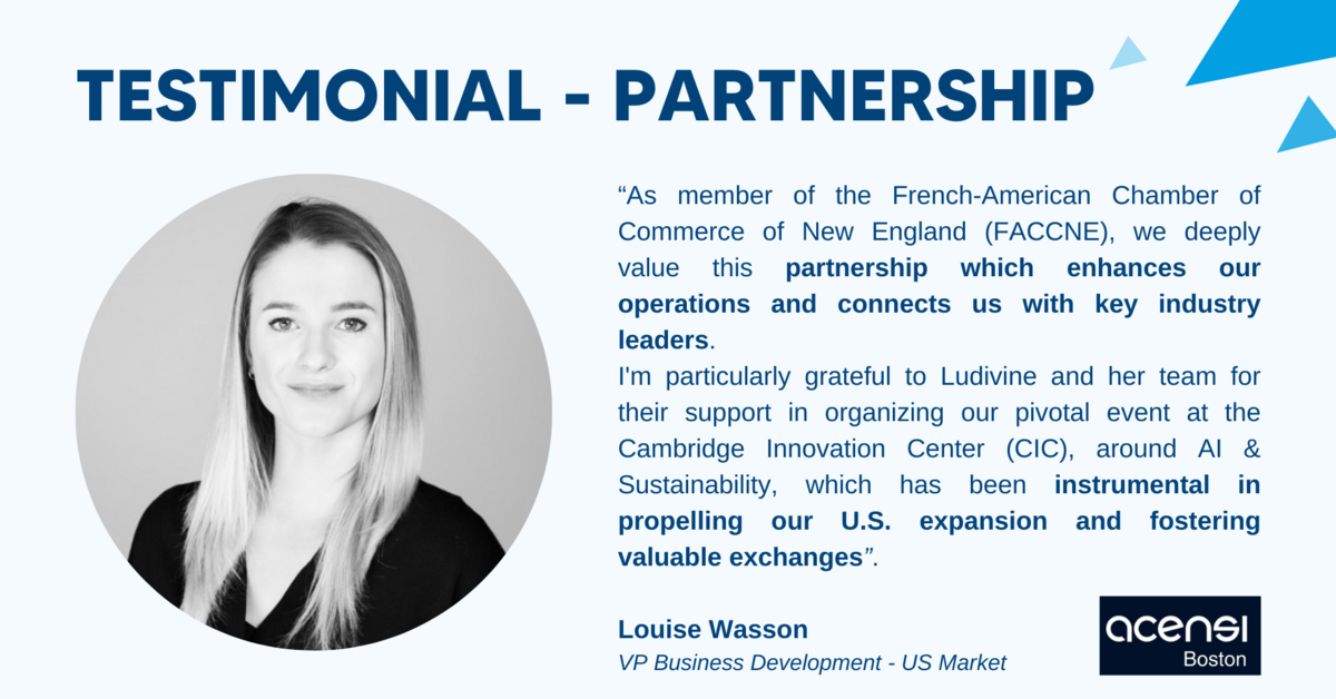ACENSI US | Partnership & Event | French-American Chamber, New England